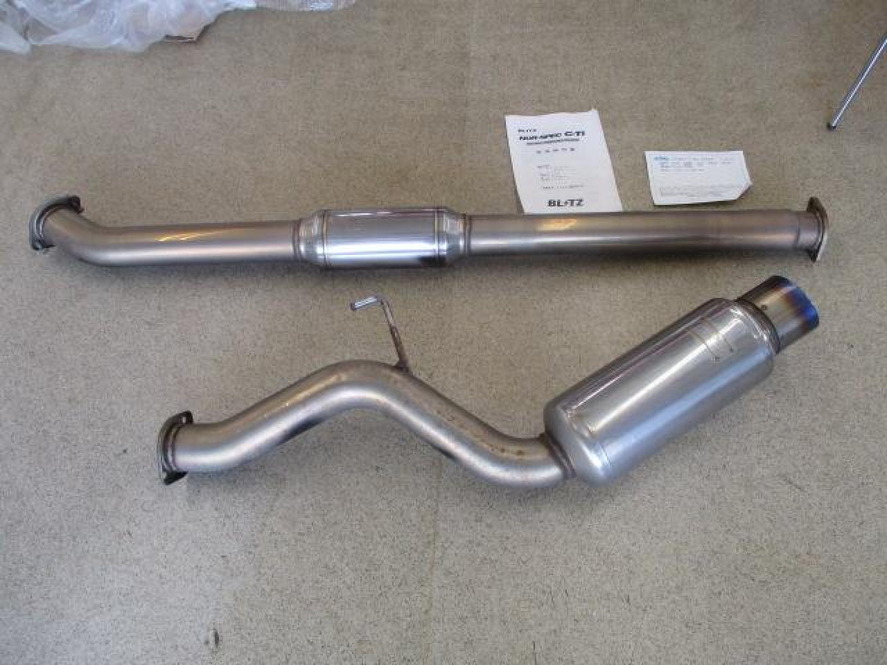 BLITZ NUR-SPEC C-Ti | カー用品 吸気・排気系 マフラーを通販で購入する | 中古カー＆バイク用品の販売ならアップガレージ
