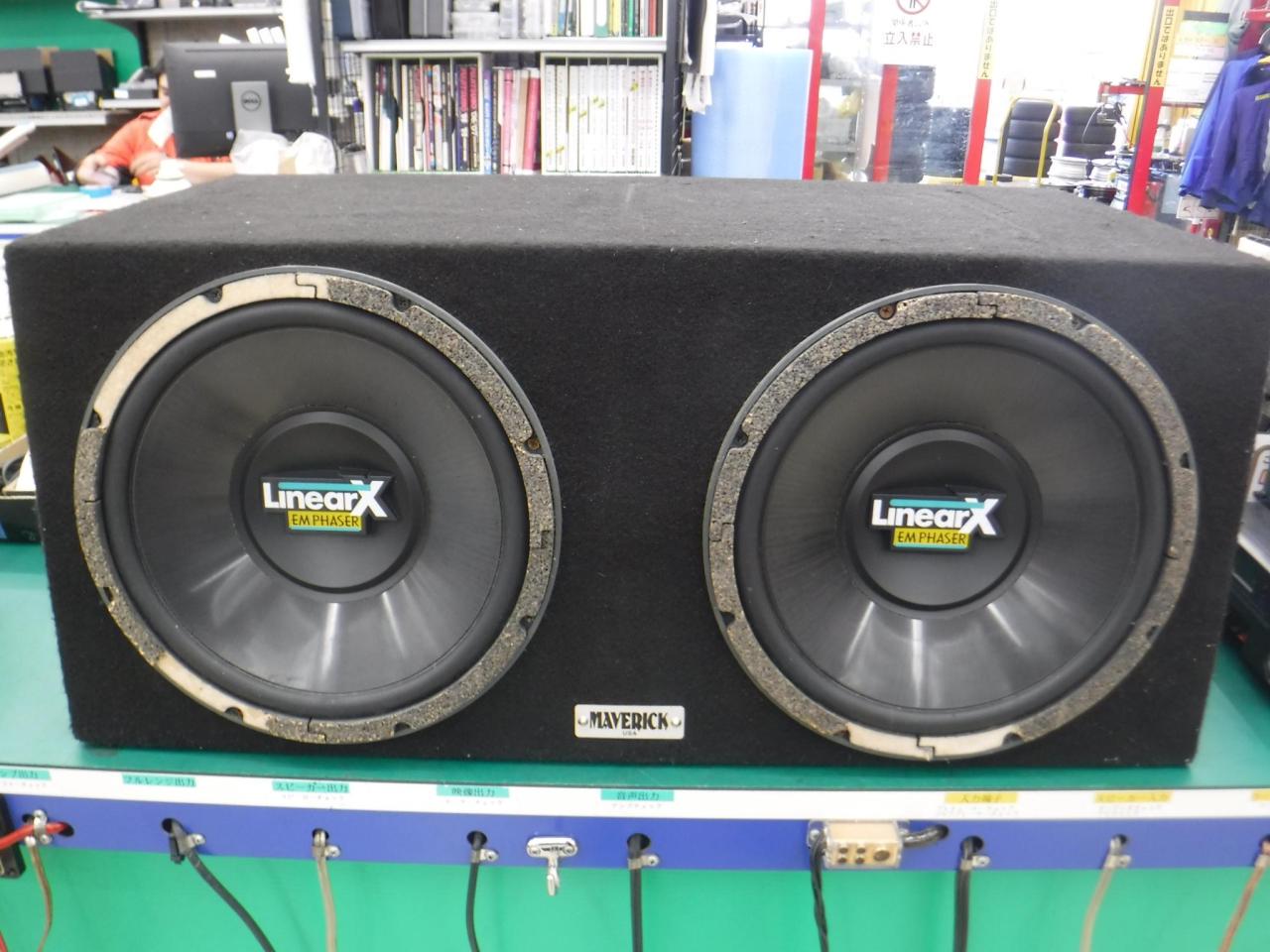 LinearX EMPHASER | カー用品 スピーカー サブウーハースピーカーBOX付を通販で購入する | 中古カー＆バイク用品の販売なら ...