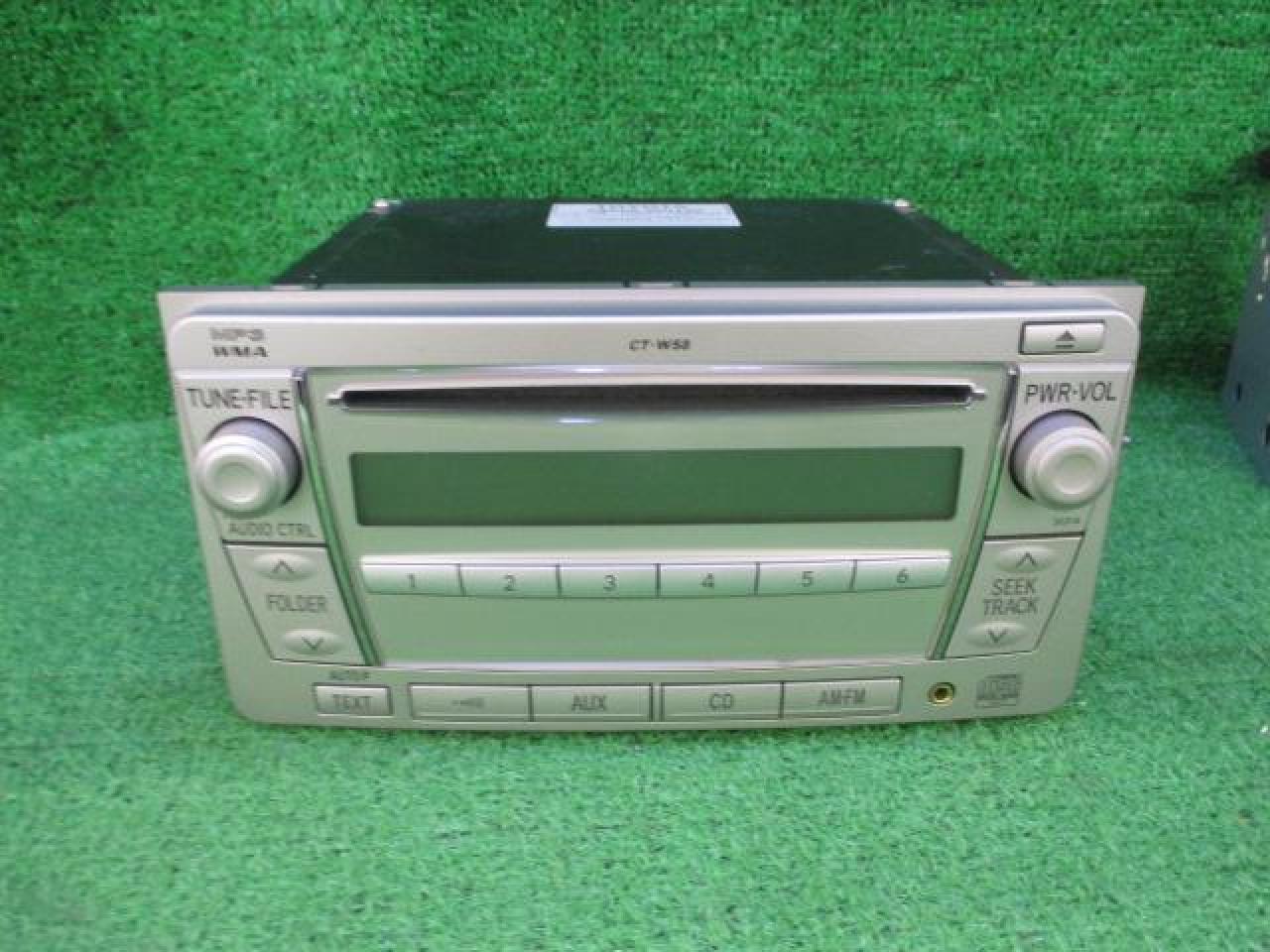 トヨタ純正 CT-W58(08600-00H30) | カー用品 ヘッドユニット CDチューナーを通販で購入する | 中古カー＆バイク用品の ...