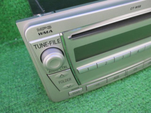 トヨタ純正 CT-W58(08600-00H30) | カー用品 ヘッドユニット CDチューナーを通販で購入する | 中古カー＆バイク用品の ...