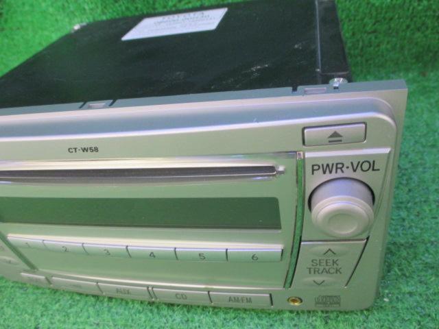 トヨタ純正 CT-W58(08600-00H30) | カー用品 ヘッドユニット CDチューナーを通販で購入する | 中古カー＆バイク用品の ...