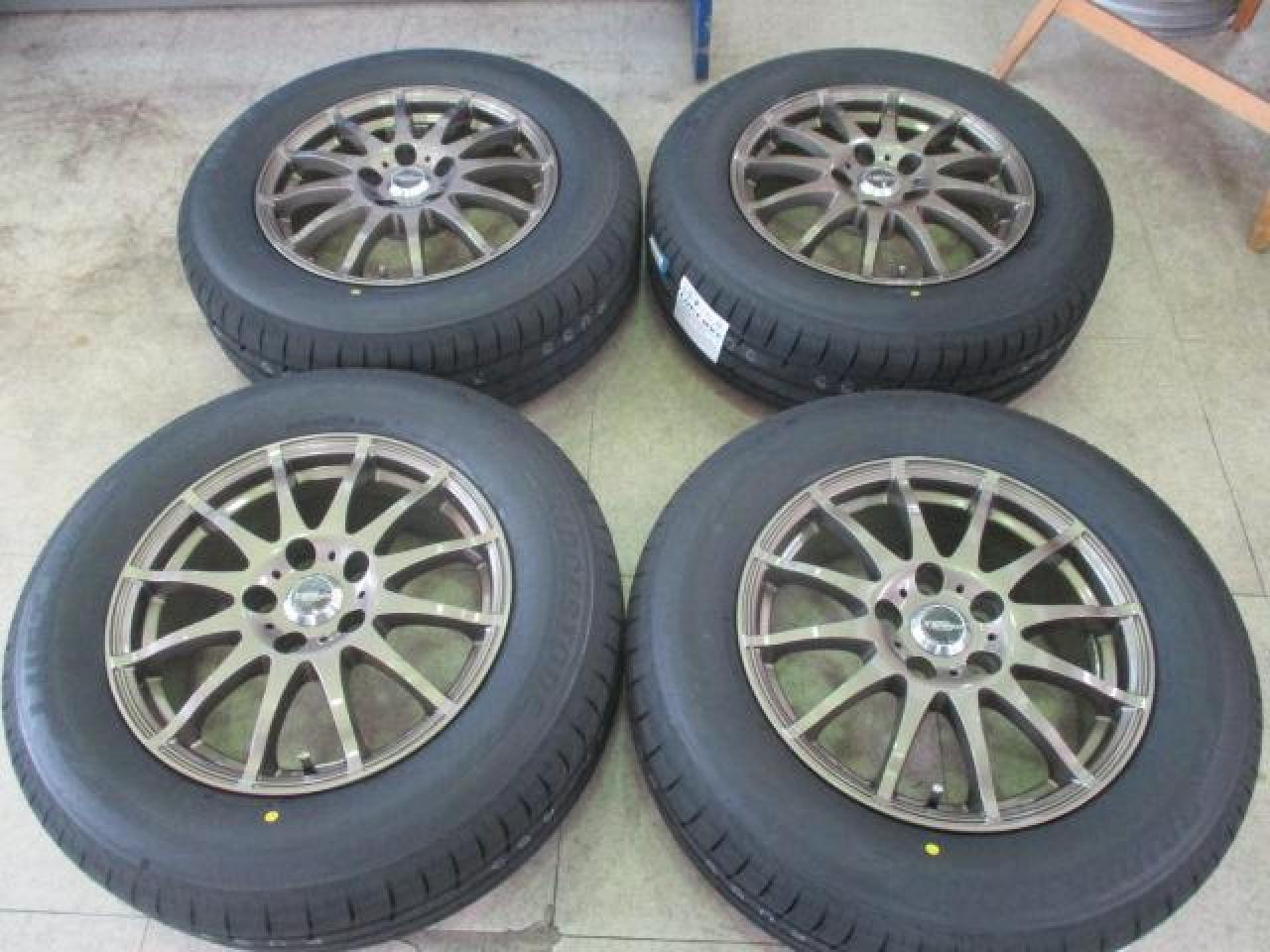 ☆店頭にて試着無料☆ HOT STUFF CROSS SPEED PREMIUM-12 + BRIDGESTONE LUFT RVⅡ※トヨタ平 ...