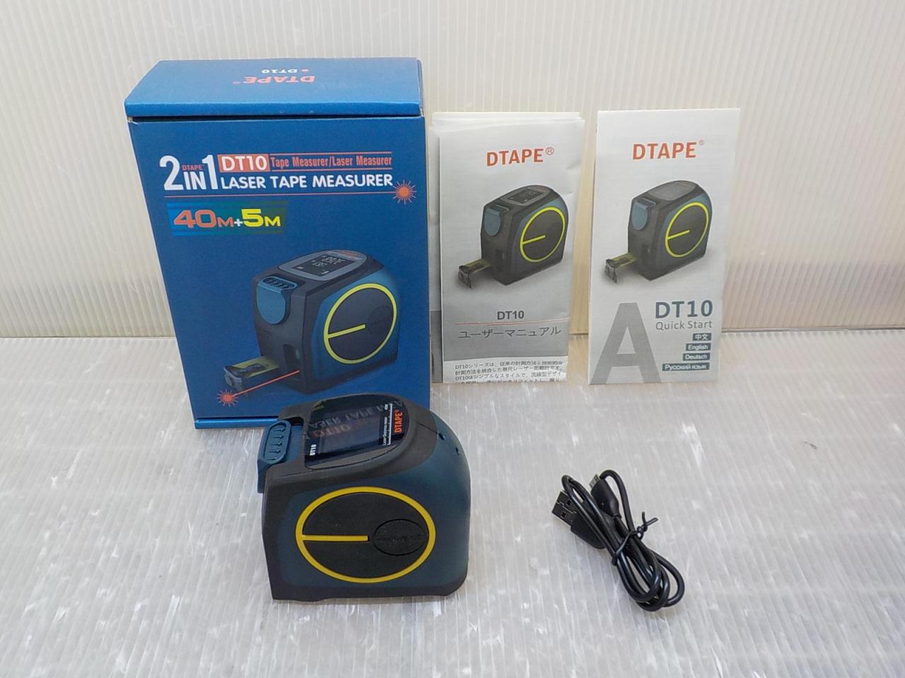 DTAPE 巻尺レーザー距離計 DT10 | 新古品 | アップガレージ 埼玉大宮店 | 総合リユース 測定器 距離測定器を通販で購入する ...