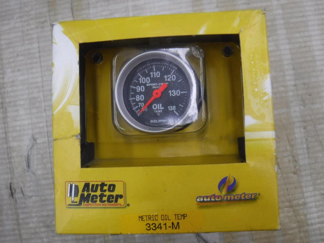 AutoMeter OIL TEMP 3341-M | カー用品 メーター系 メーターを通販で購入する | 中古カー＆バイク用品の販売ならアップガレージ
