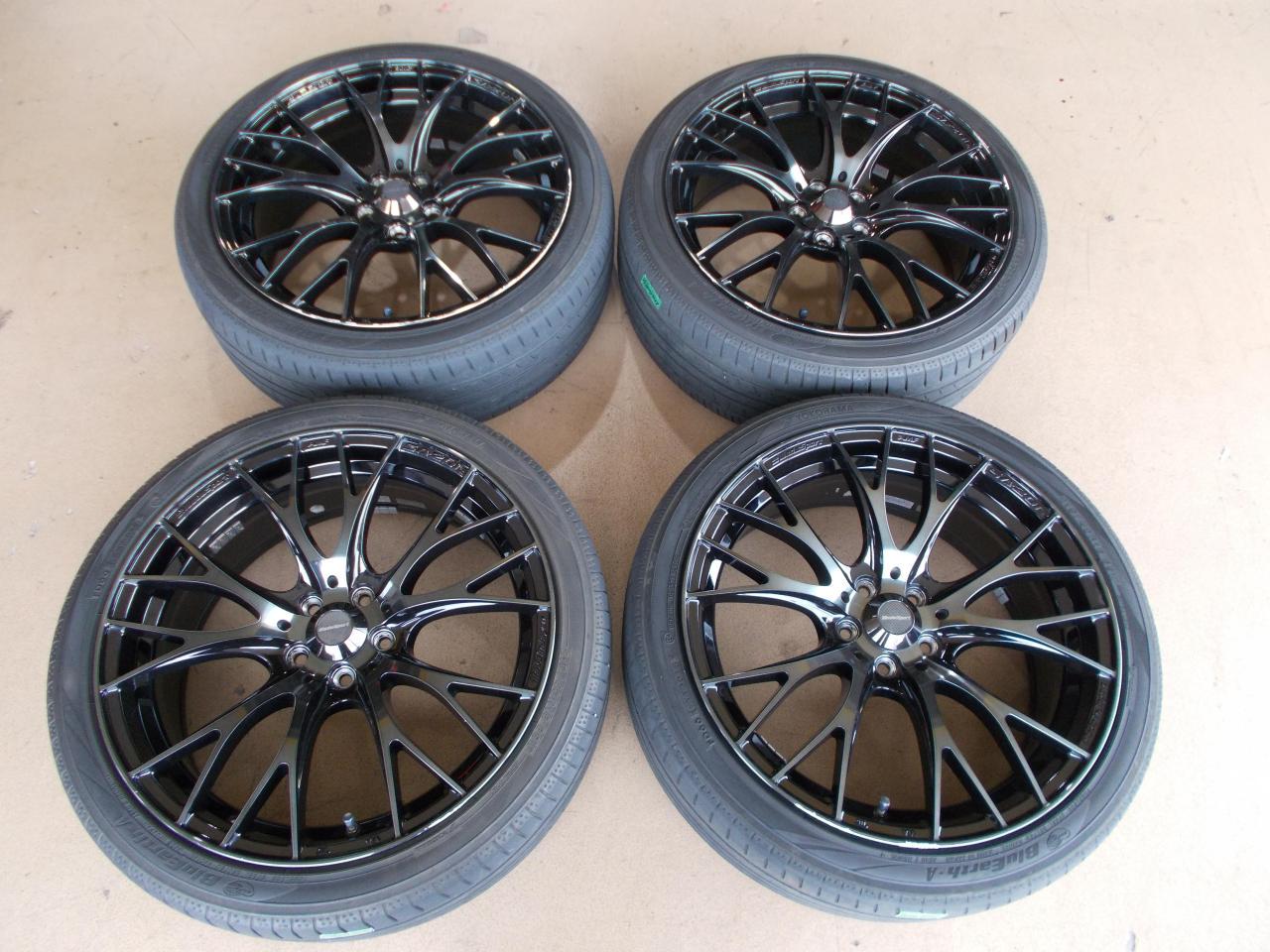 weds(ウェッズ) WedsSport(スポーツ) SPORT SA-20R + YOKOHAMA(ヨコハマ) BluEarth-A | カー用品 タイヤホイールセット 18インチタイヤ ...