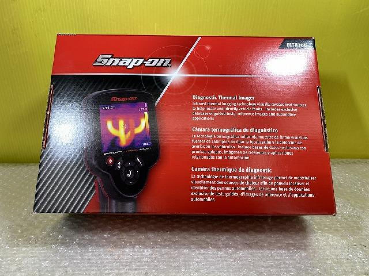SNAP-ON スナップオン diagnostic thermal imager サーマル映像診断機 EETH300 | 新古品 | アップガレージ 石川小松店 | カー用品 メンテナンス ...