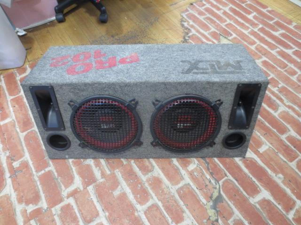 MTX(エムティーエックス) PRO102 | 中古品 | アップガレージ 福岡新宮店 | カー用品 スピーカー サブウーハースピーカーBOX ...