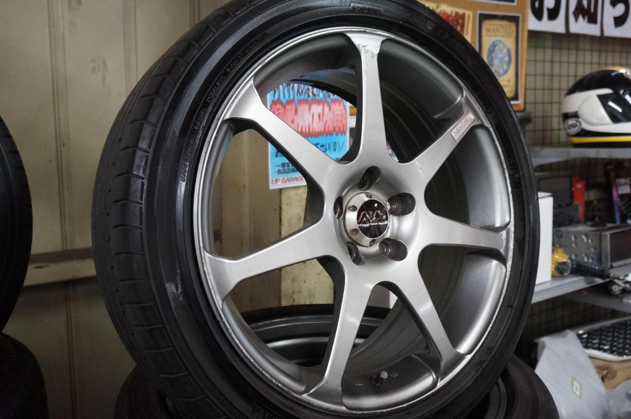 YOKOHAMA AVS MODEL 7 + YOKOHAMA BluEarth E70WZ | カー用品 タイヤホイールセット 17インチ ...
