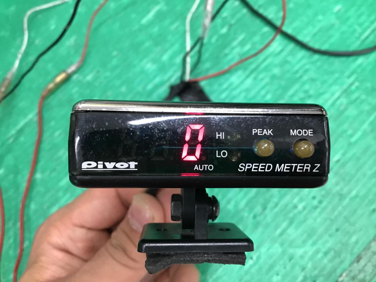 Pivot(ピボット)SPEED METER Z | 中古品 | アップガレージ 平塚店 | カー用品 メーター系 その他メーター関連を通販で ...