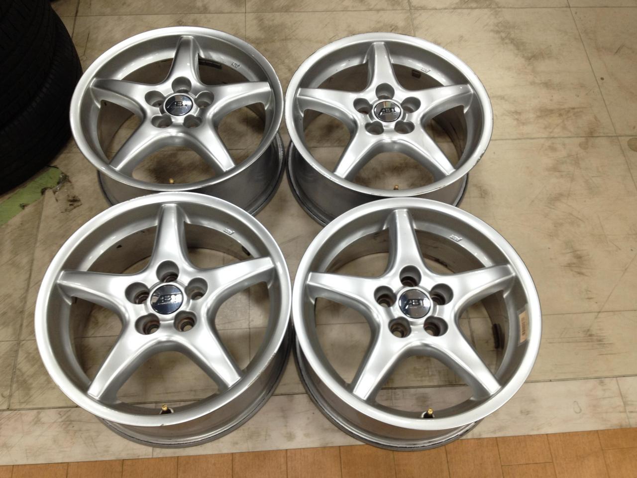 ABT 5本スポークホイール | カー用品 アルミホイール 16インチホイールを通販で購入する | 中古カー＆バイク用品の販売ならアップガレージ