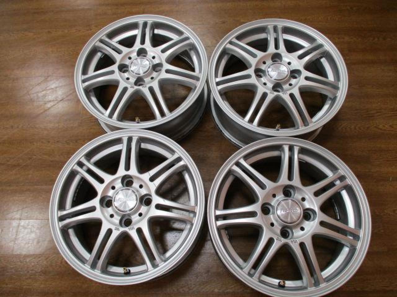 MLJ(エムエルジェイ) Flo-Tech(フローテック) ツイン7本スポーク | カー用品 アルミホイール 14インチホイールを通販で購入 ...