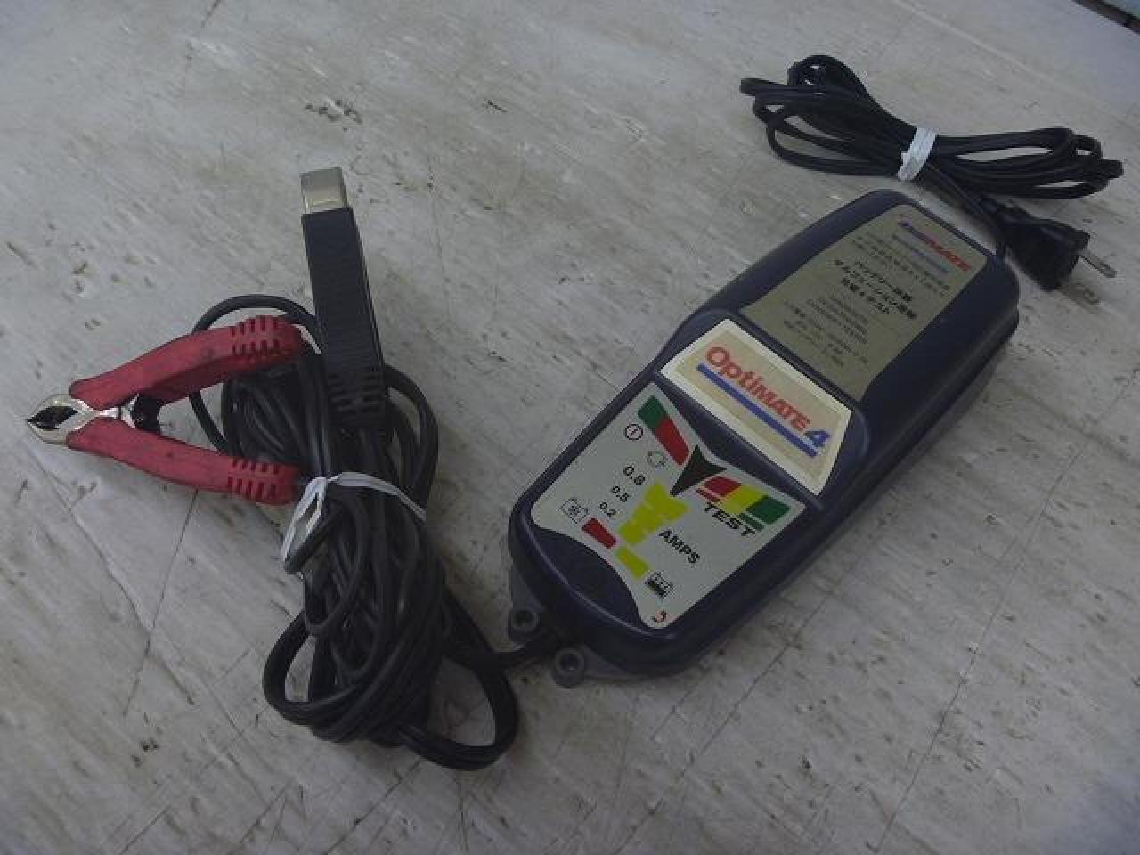 【WG】tecMATE B-3300 OptiMATE4 バッテリー診断 サルフェーション溶解 充電+テスト | 総合リユース 自動車整備工具 その他を通販で購入する | 中古カー＆バイク用品 ...