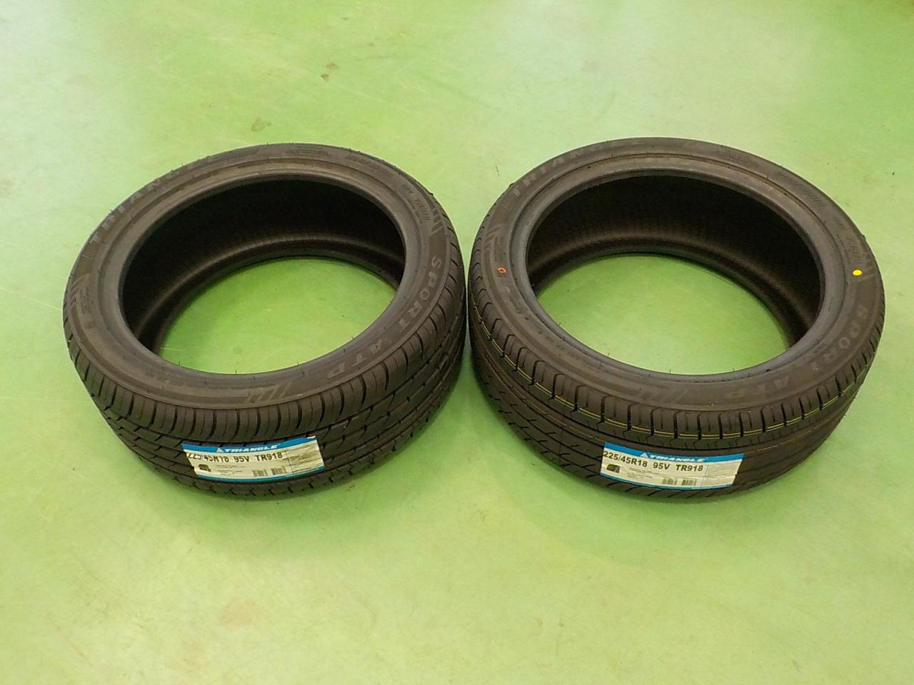 TRIANGLE SPORT ATP TR918 225/45R18 95V 2本 | カー用品 タイヤ 18インチタイヤを通販で購入する ...