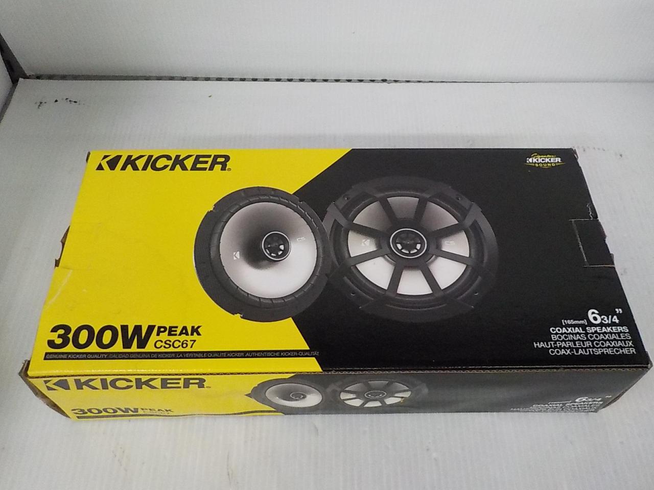 KICKER CSC67 | カー用品 スピーカー 埋め込みスピーカーを通販で購入する | 中古カー＆バイク用品の販売ならアップガレージ