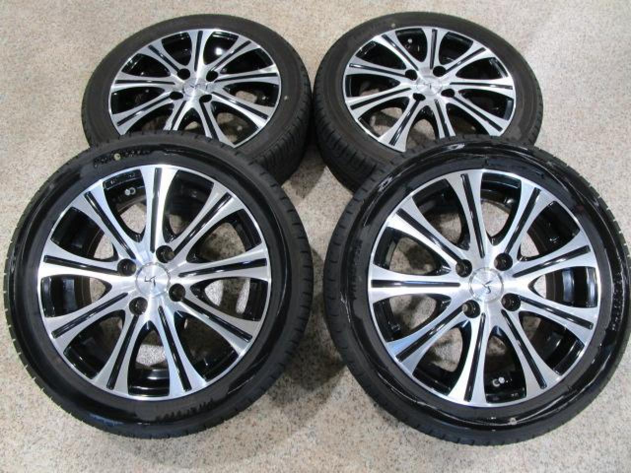 メーカー不明 Lock smice 10本スポーク + Yellow Hat PRACTIVA | カー用品 タイヤホイールセット 15インチ ...