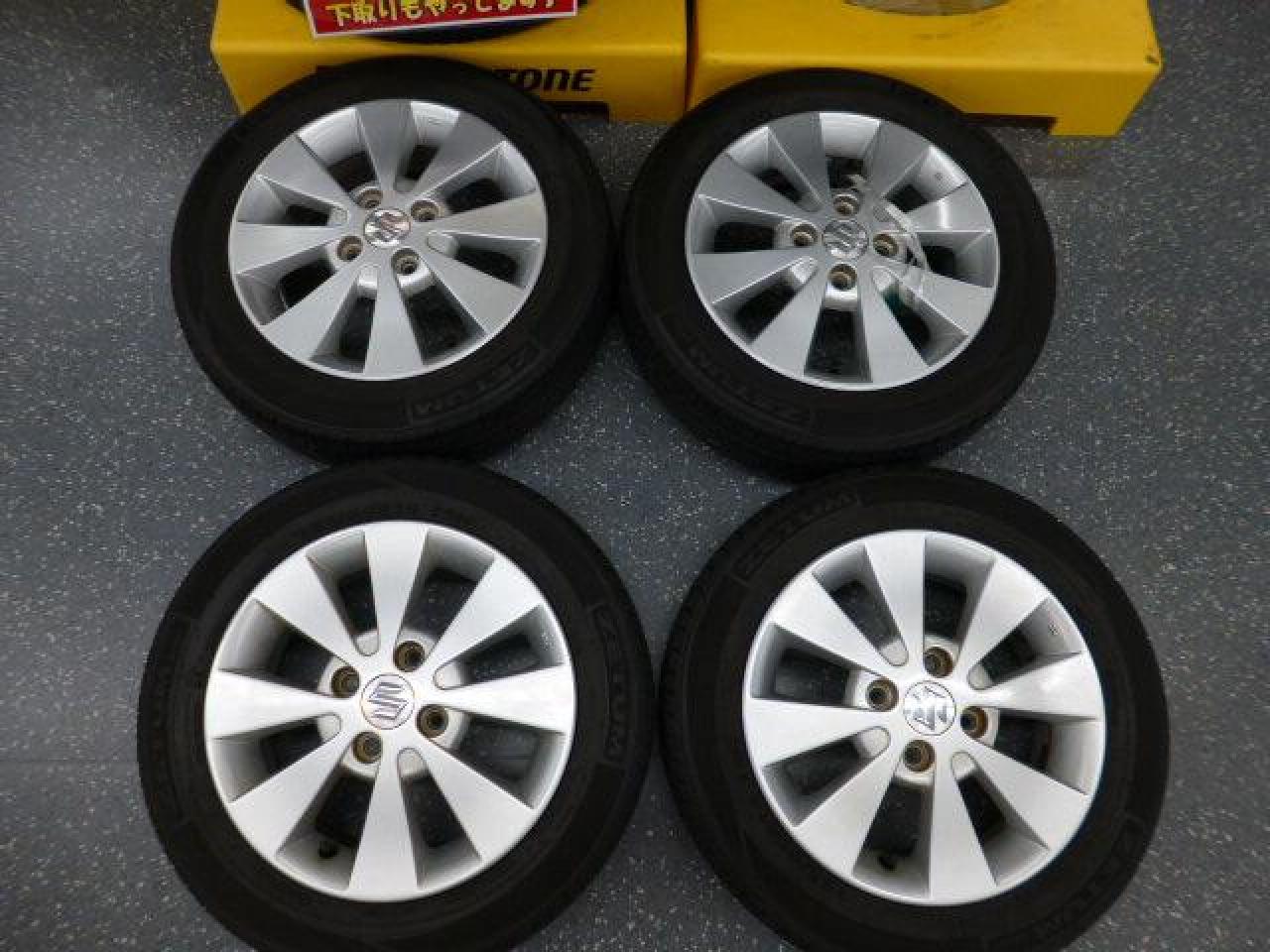 スズキ純正(SUZUKI) スズキ MH23 ワゴンR 純正ホイール+ZETUM RK26 | カー用品 タイヤホイールセット 14インチ ...