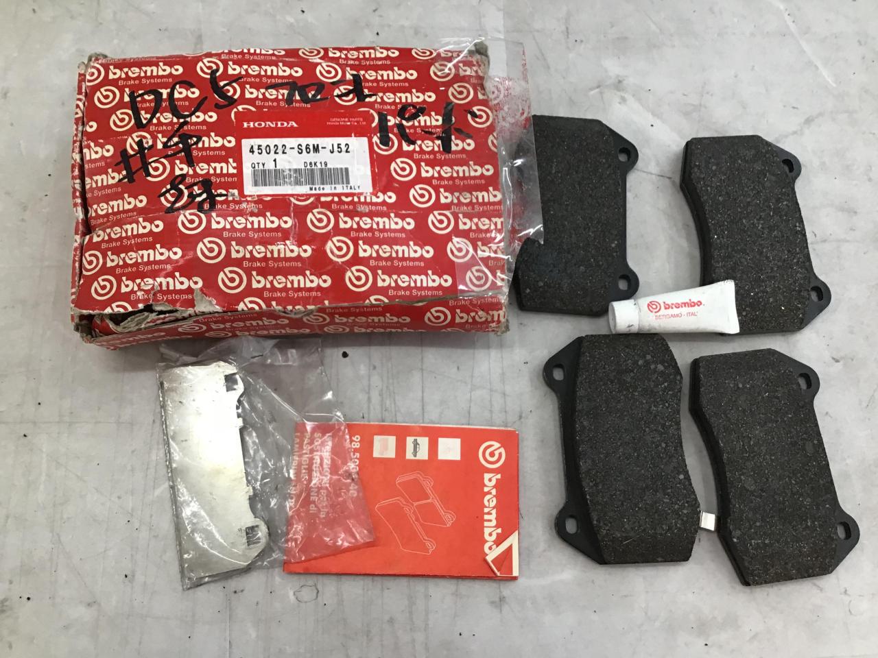 ホンダ純正(HONDA)brembo製 [45022-S6M-J52] インテグラTypeR(DC5)純正 ブレンボ用 フロントブレーキパッド ...