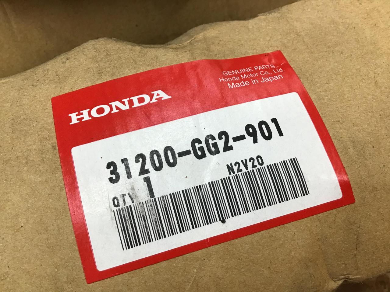 HONDA(ホンダ) [31200-GG2-901] セルモーター | バイク用品 電装品 その他電装品(二輪)を通販で購入する | 中古カー＆バイク用品の販売ならアップガレージ