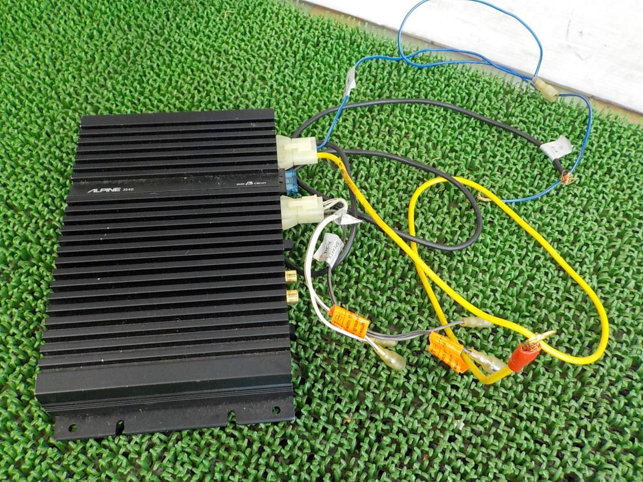ALPINE 3540 アンプ | カー用品 アンプの通販 | アップガレージ 中古カー＆バイク用品の買取・販売専門店