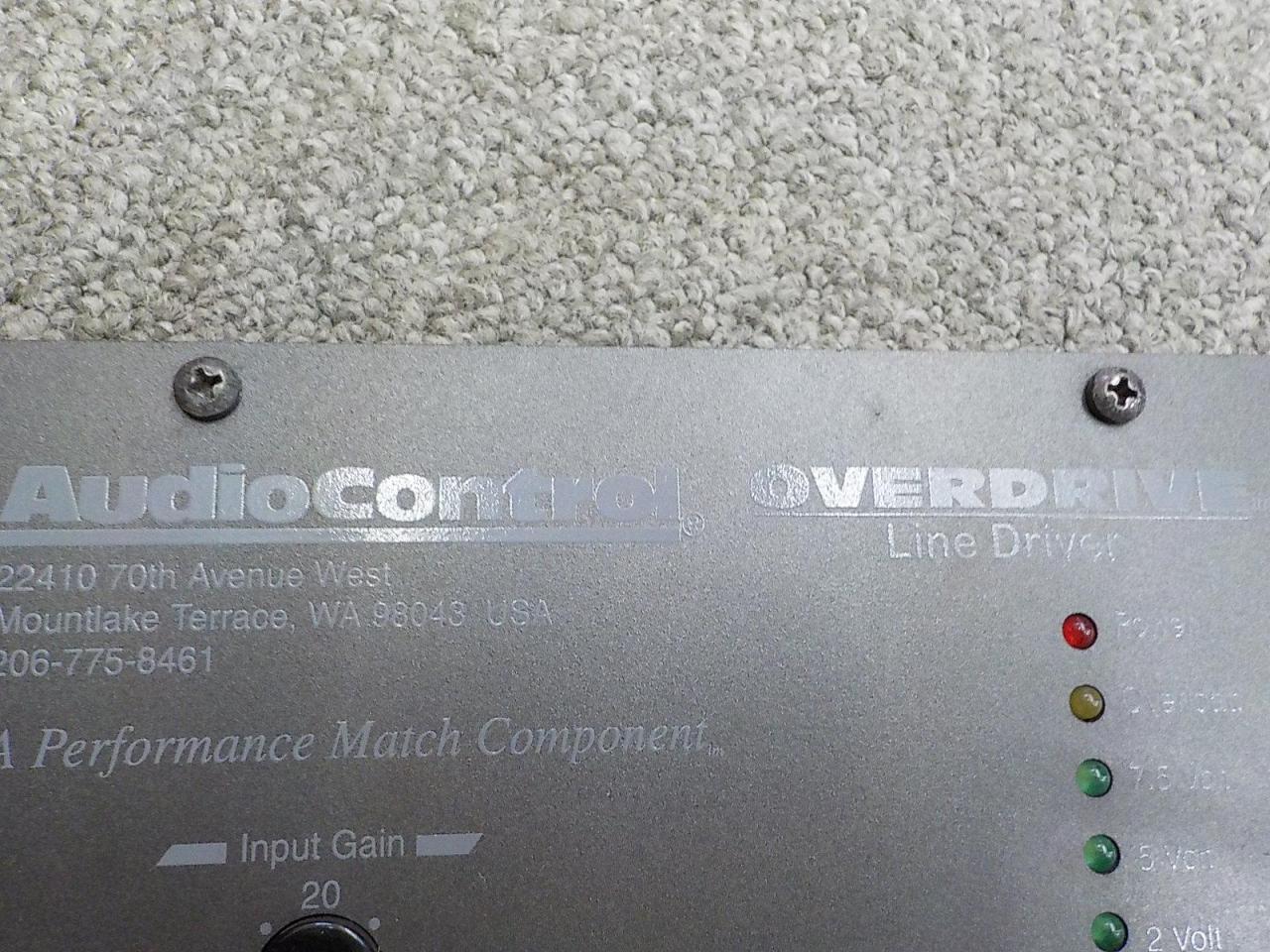 AudioControl OverDrive LineDriver | カー用品 アンプを通販で購入する | 中古カー＆バイク用品の販売なら ...