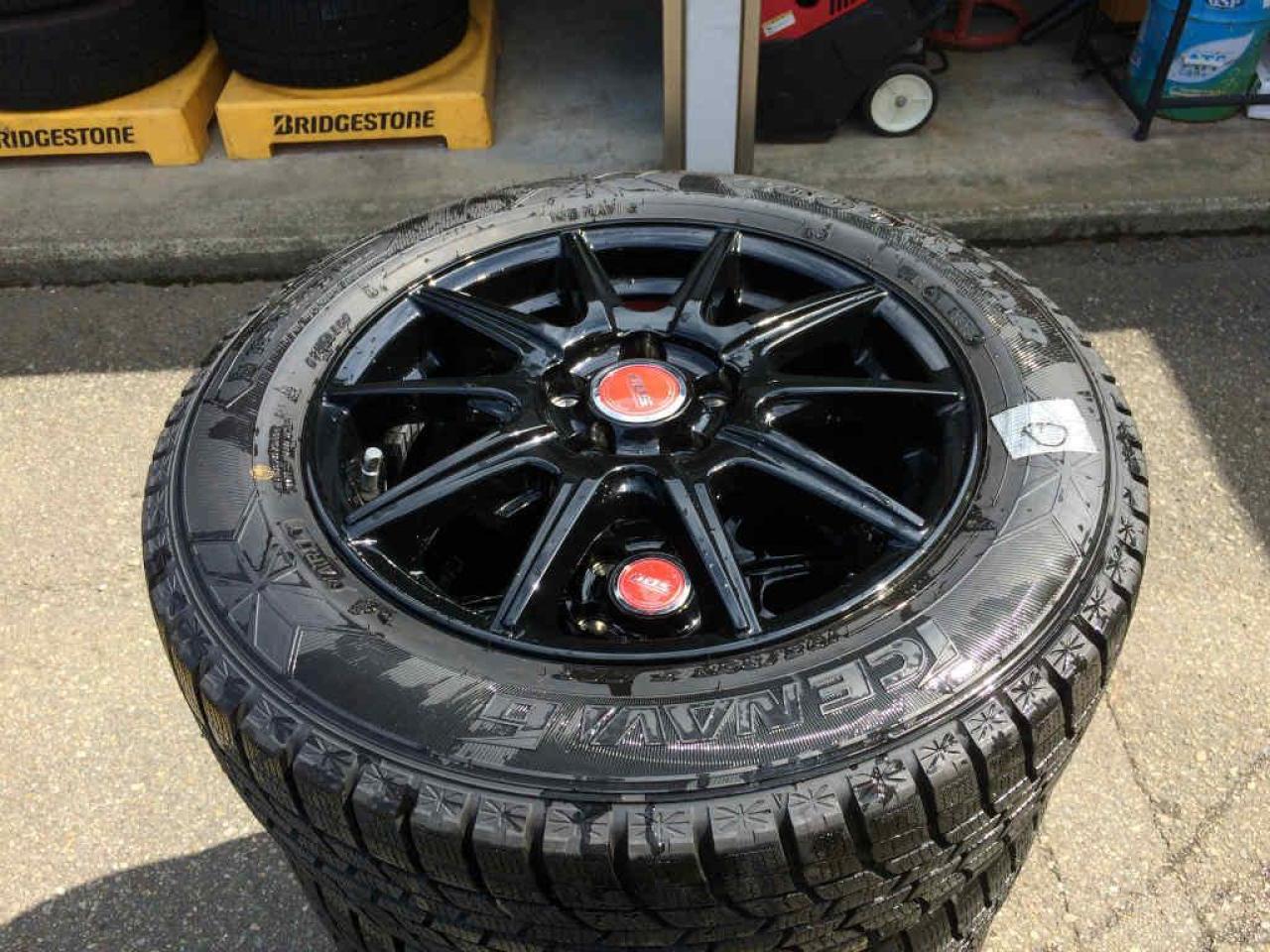 BADX D.O.S. RB-10 + GOODYEAR ICE NAVI6 185/65R15 4本セット | カー用品 スタッドレスタイヤホイールセット 15インチスタッドレスタイヤ ...