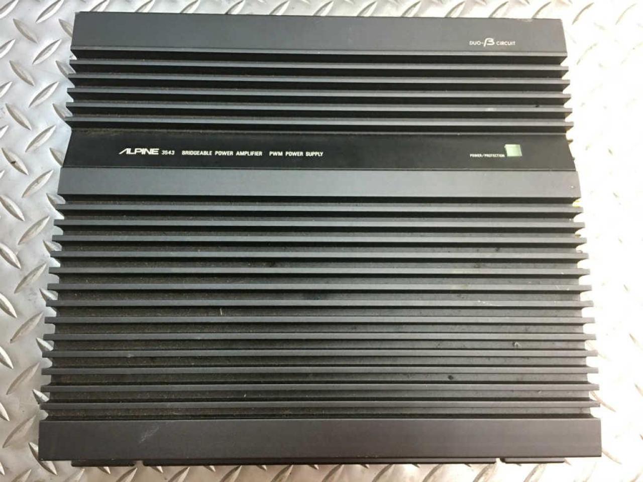 ALPINE(アルパイン) 3543 2chアンプ | 中古品 | アップガレージ 金沢店 | カー用品 アンプを通販で購入する | 中古カー ...