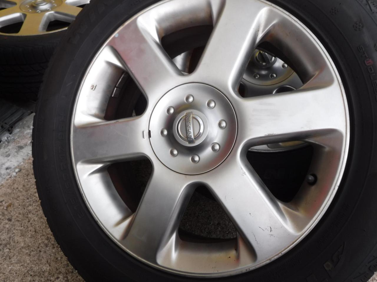 日産(NISSAN) E51エルグランド純正ホイール + ATR SPORT WINTER 101 | カー用品 スタッドレスタイヤホイールセット 17インチスタッドレスタイヤホイールセットを ...