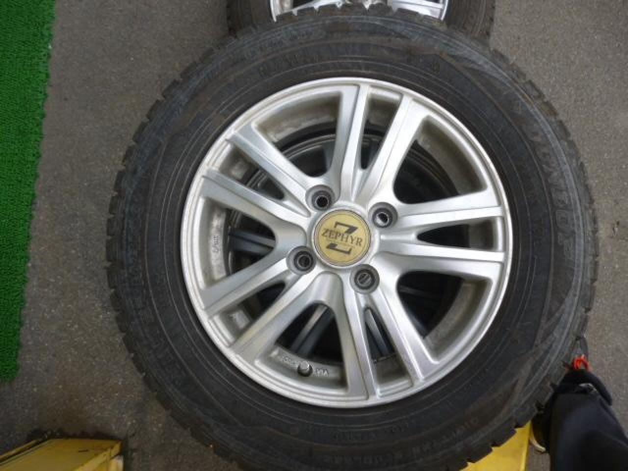 GT209-504 BEST ZEPHYR(ゼファー) SR5 (4HOLE) + DUNLOP(ダンロップ) WINTER MAXX ...