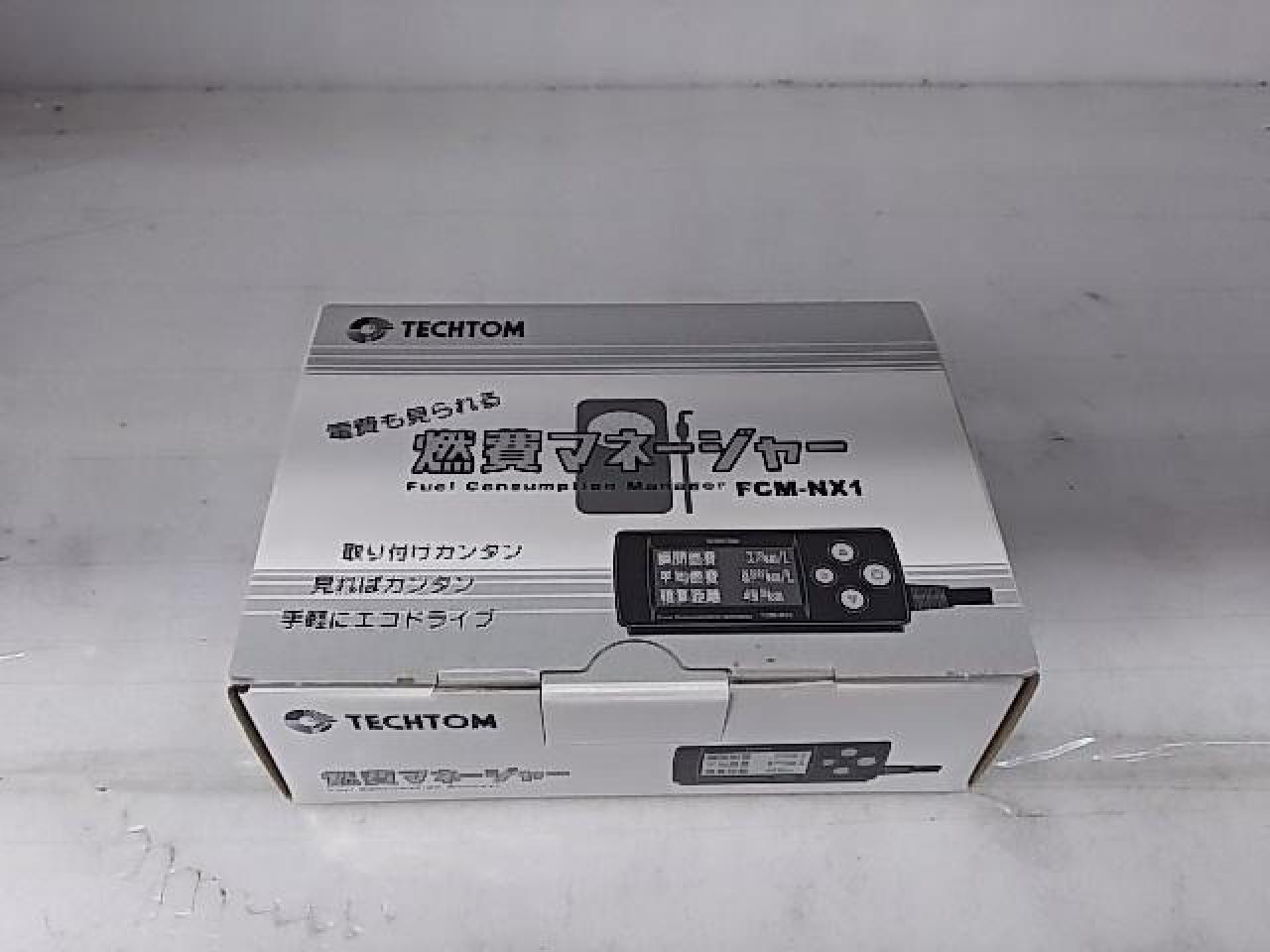TECHTOM 燃費マネージャー FCM-NX1 | カー用品 電装系 電装パーツを通販で購入する | 中古カー＆バイク用品の販売ならアップガレージ