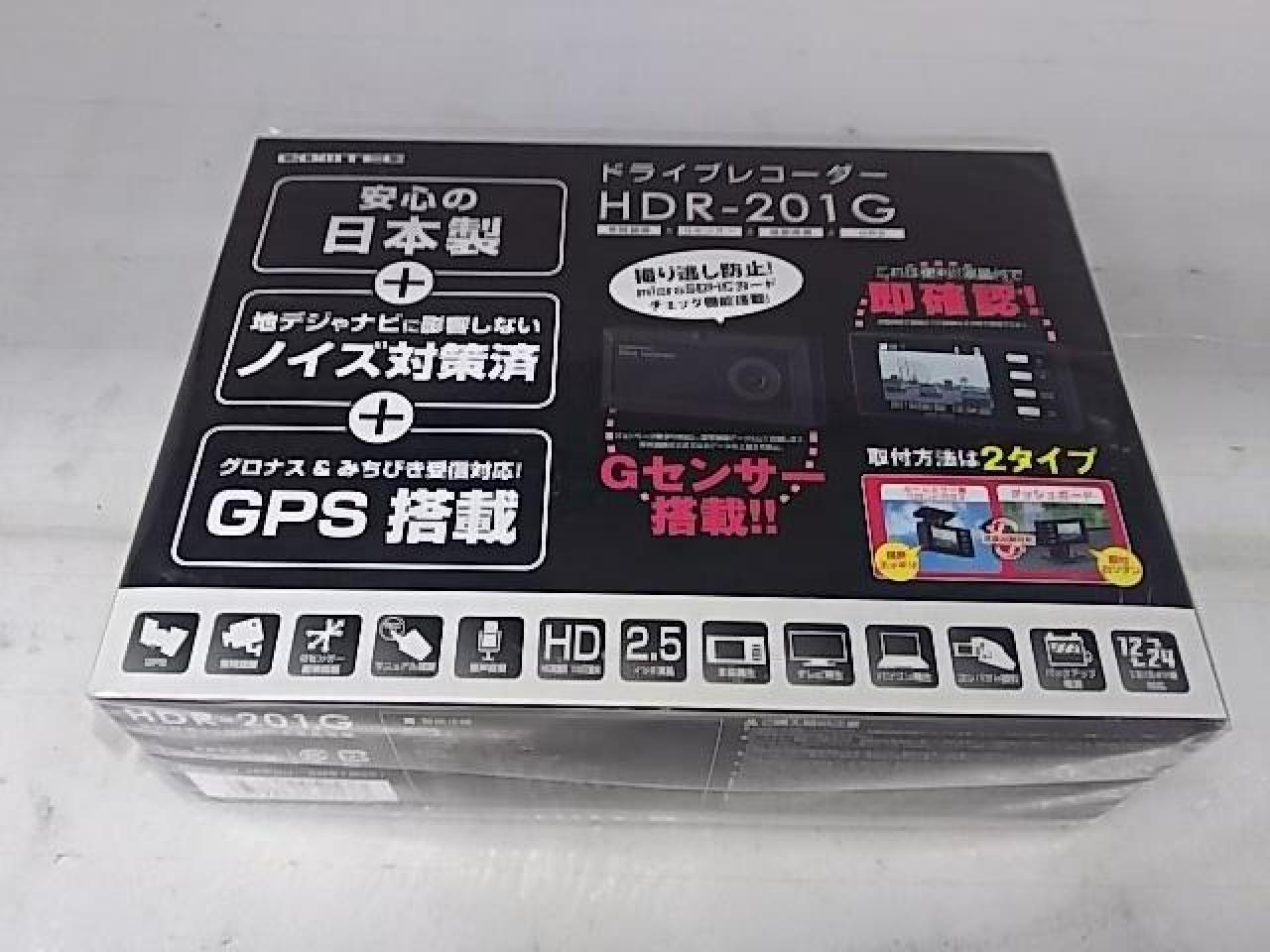 COMTEC(コムテック) ドライブレコーダー HDR-201G | カー用品 カーAVアクセサリー ドライブレコーダーを通販で購入する | 中古カー＆バイク用品の販売ならアップガレージ