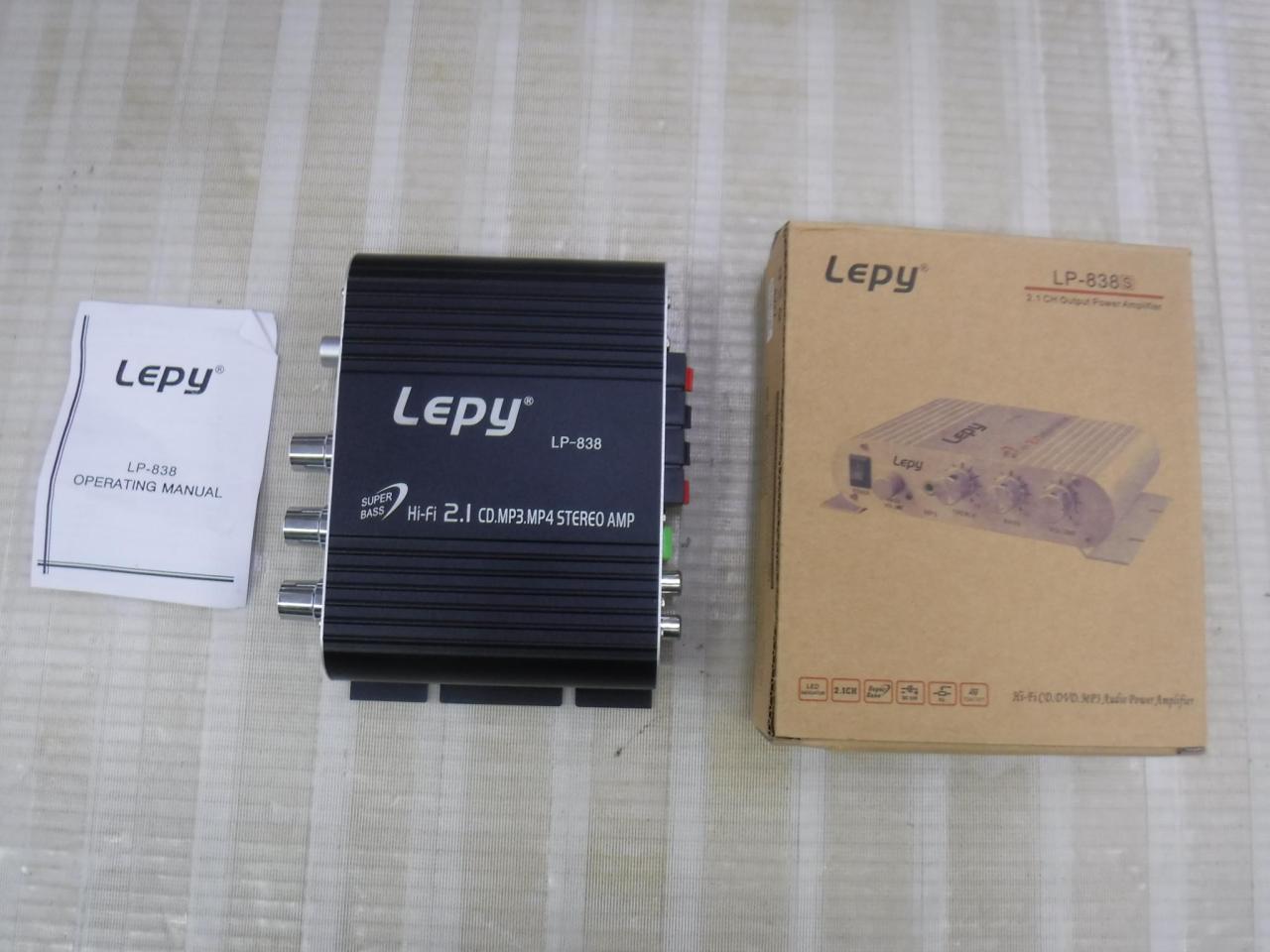 LEPY LP-838 | カー用品 アンプ その他アンプを通販で購入する | 中古カー＆バイク用品の販売ならアップガレージ