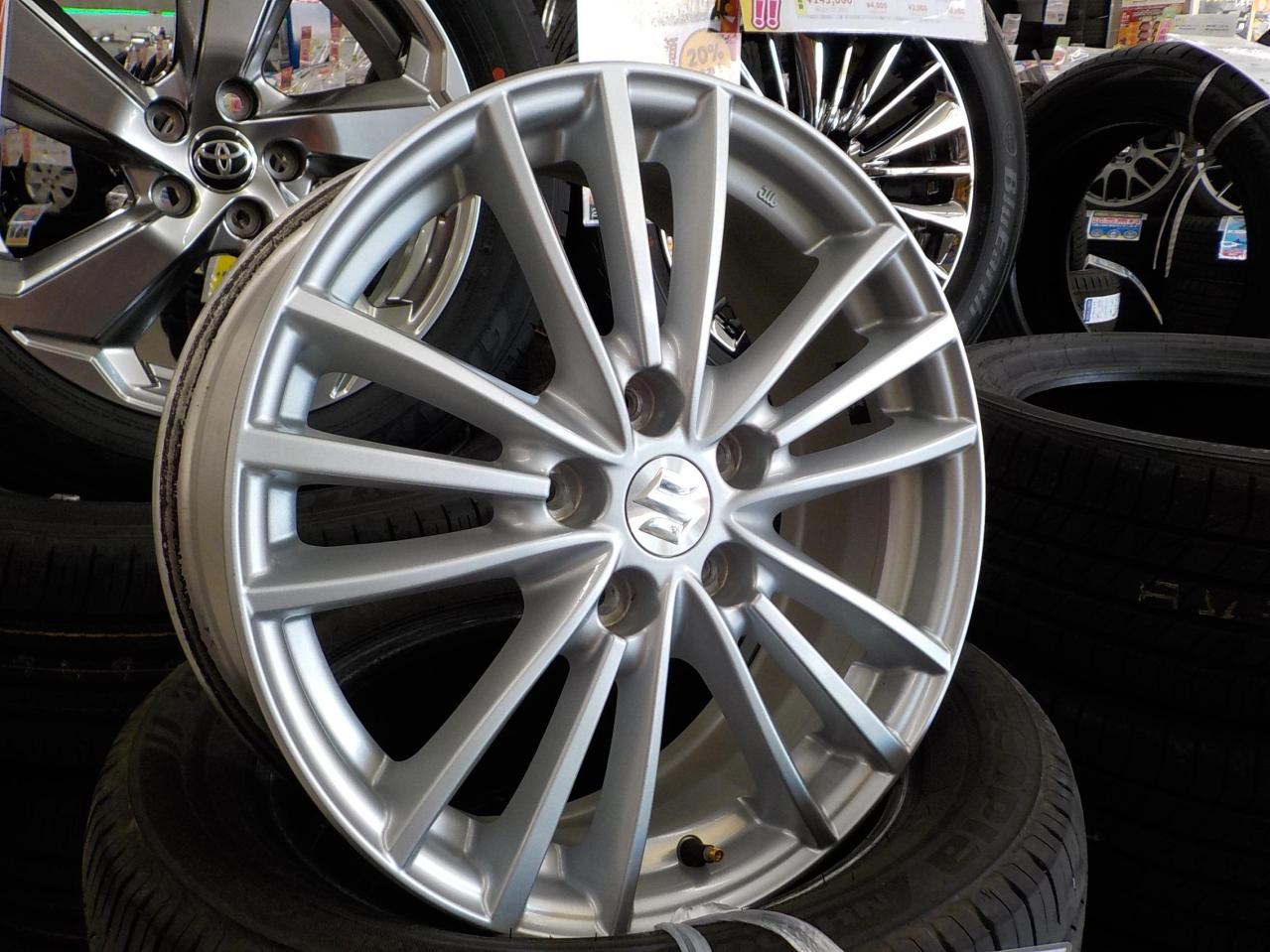 スズキ純正(SUZUKI) スイフトスポーツZC32純正アルミホイール + YOKOHAMA(ヨコハマ) S.drive | カー用品 タイヤホイールセット 17インチタイヤホイールセットを ...