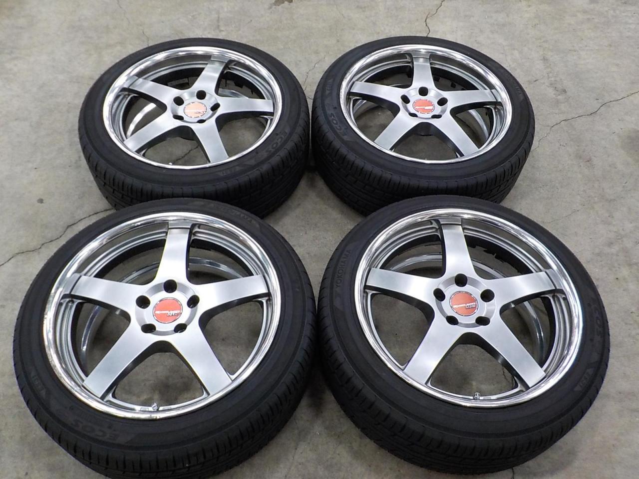 TANABE SSR EXECUTOR EX01 + YOKOHAMA ECOS ES31 | カー用品 タイヤホイールセット 18インチ ...
