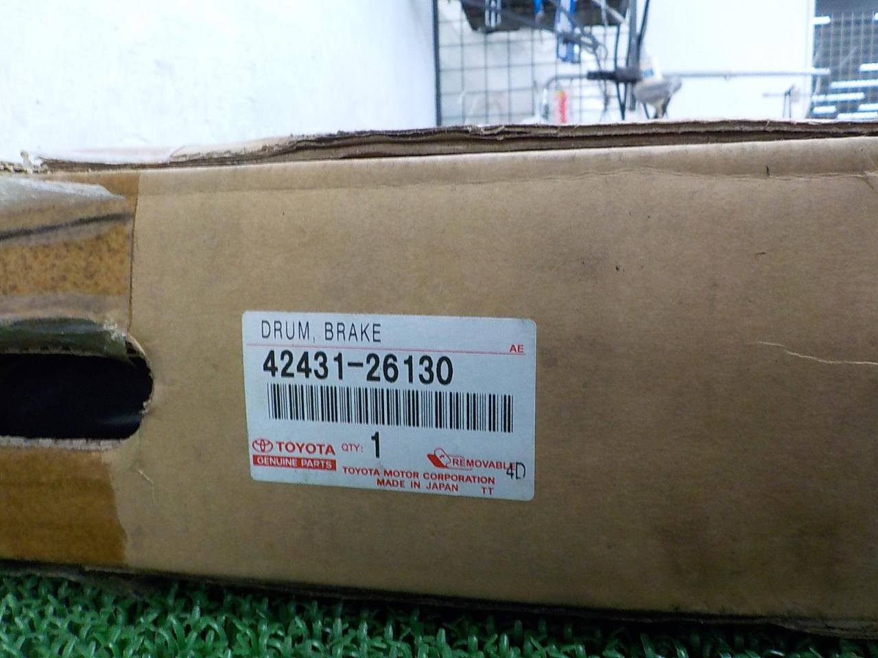 ☆プライスダウン☆ TOYOTA 42431-26130 リアドラム | 新古品 | アップガレージ 横浜町田総本店 | カー用品 ブレーキ系 ...