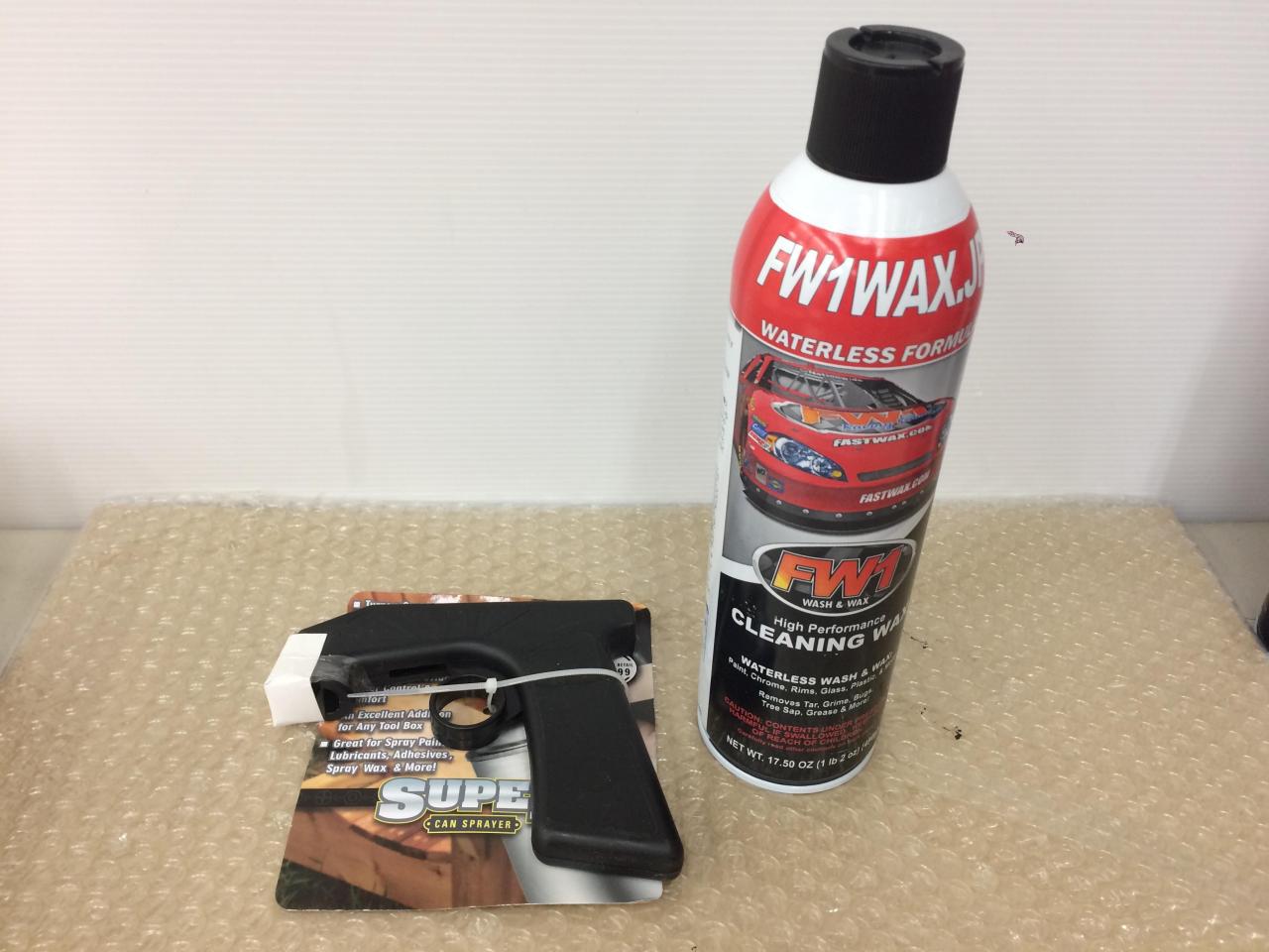 FW1 WAX CLEANING WAX + らくらく スプレーガン | 新古品 | アップガレージ 小牧南インター店 | カー用品 ...