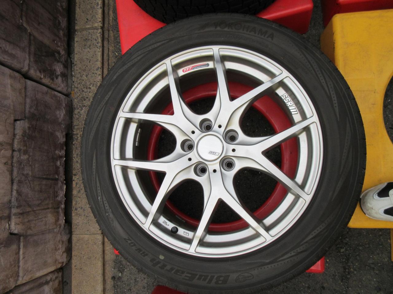 TANABE(タナベ) SSR GTV03 + YOKOHAMA(ヨコハマ) BluEarth RV-02 | カー用品 タイヤホイールセット 18インチタイヤホイールセットの通販 | アップ ...