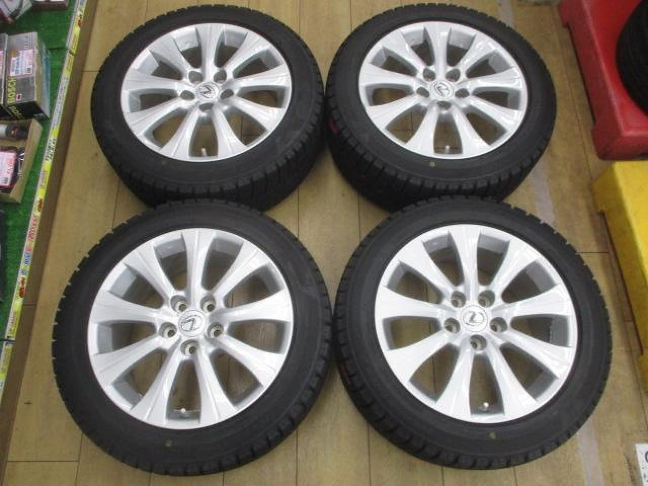 LEXUS(レクサス)GS250 純正ホイール + BRIDGESTONE(ブリヂストン) ICE PARTNER 2 (2018年製 ...