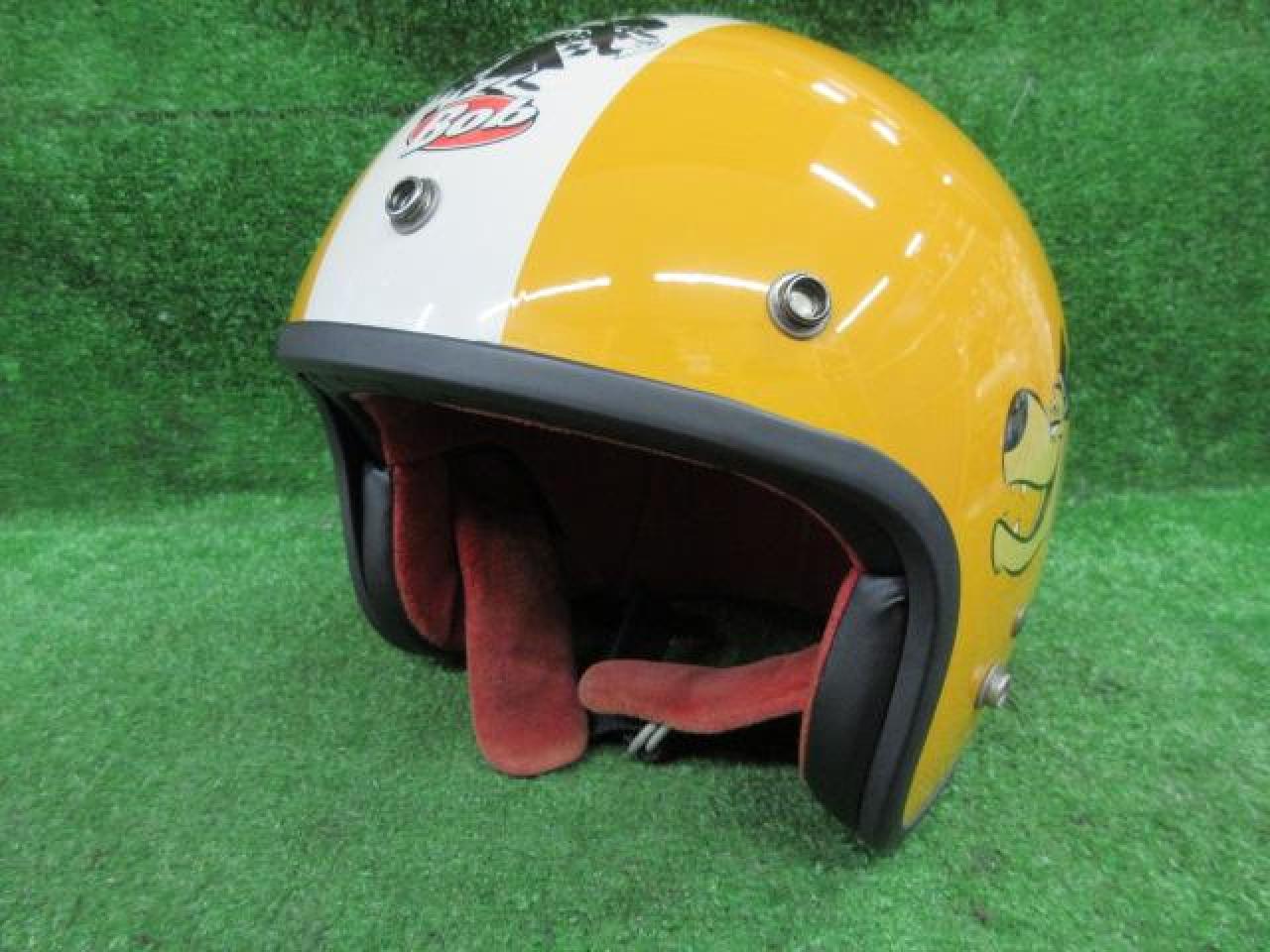 OGK(オージーケー) Bob-C チキチキマシン ケンケンモデル 57-59cm | バイク用品 ヘルメット ジェットヘルメット(二輪)を ...