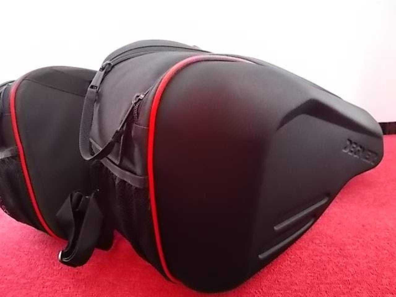 DEGNER(デグナー) スポーツダブルバッグ NB-36 ブラック/レッドパイピング | バイク用品 ツーリング用品 バッグ(二輪)を通販で購入する | 中古カー＆バイク用品の販売ならアップガレージ