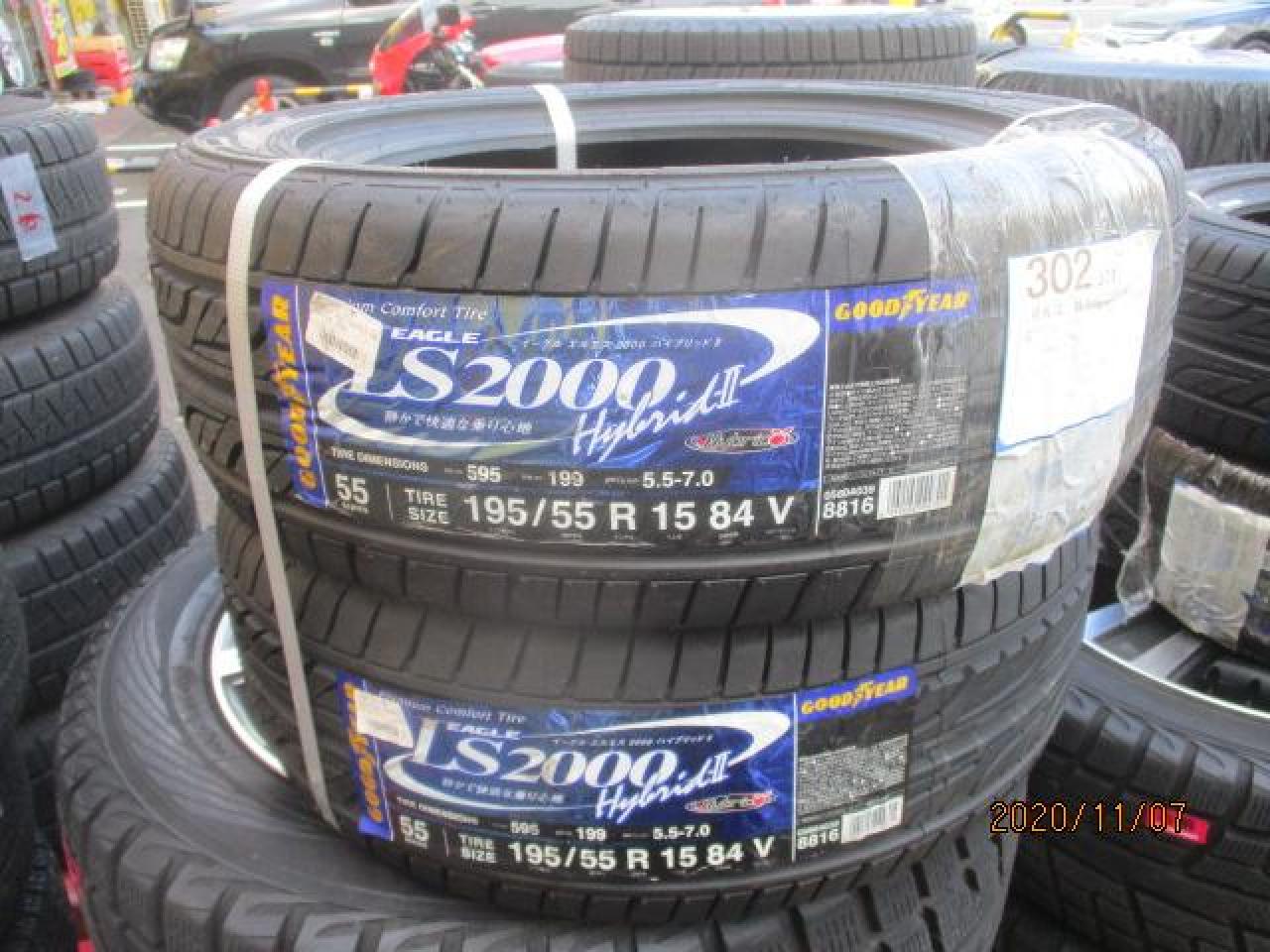 GOODYEAR LS2000 HybridⅡ | カー用品 タイヤ 15インチタイヤを通販で購入する | 中古カー＆バイク用品の販売なら ...