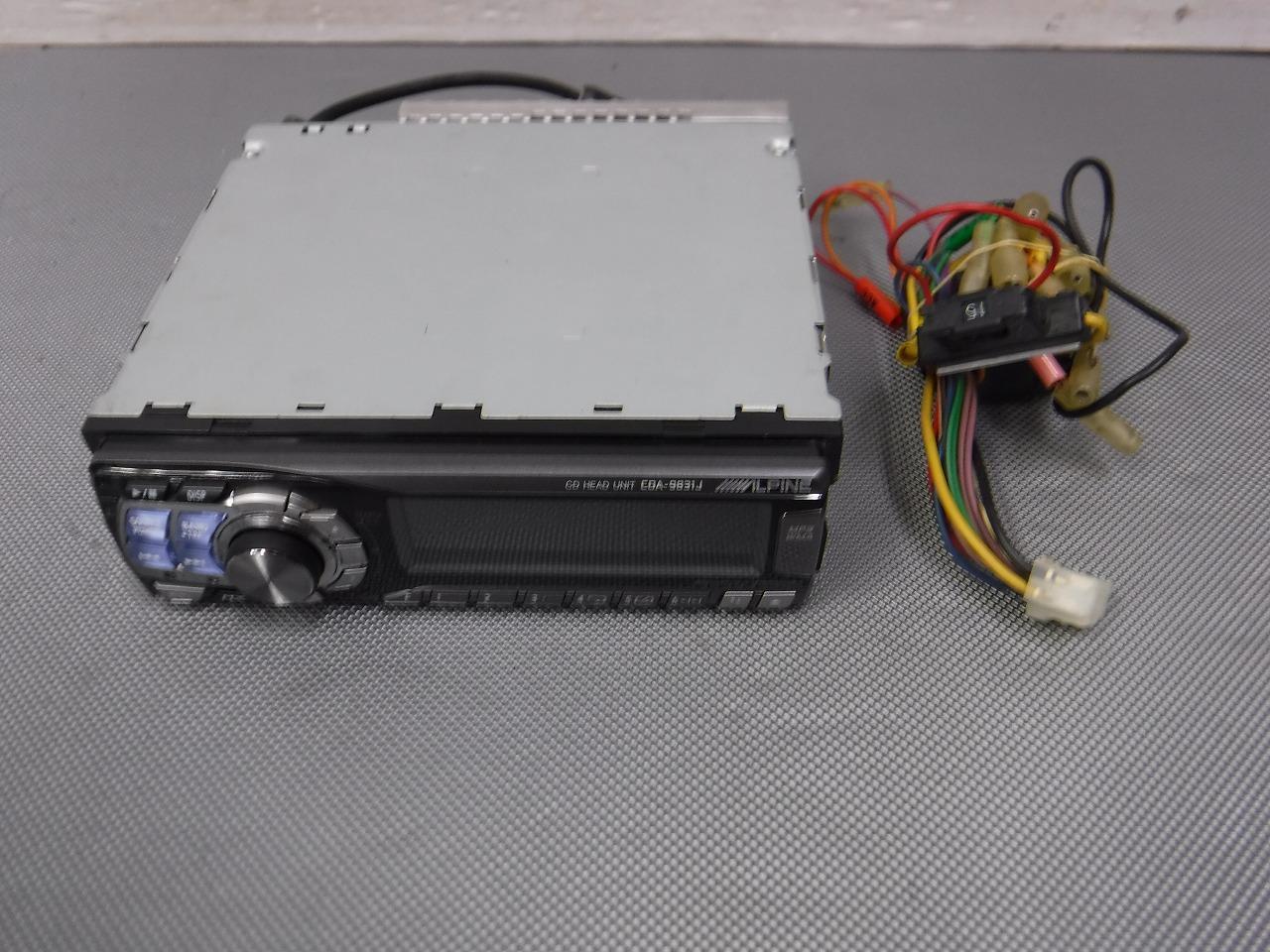 ALPINE CDA-9831J | 中古品 | アップガレージ 美原北インター店 | カー用品 ヘッドユニット CDチューナーを通販で購入 ...