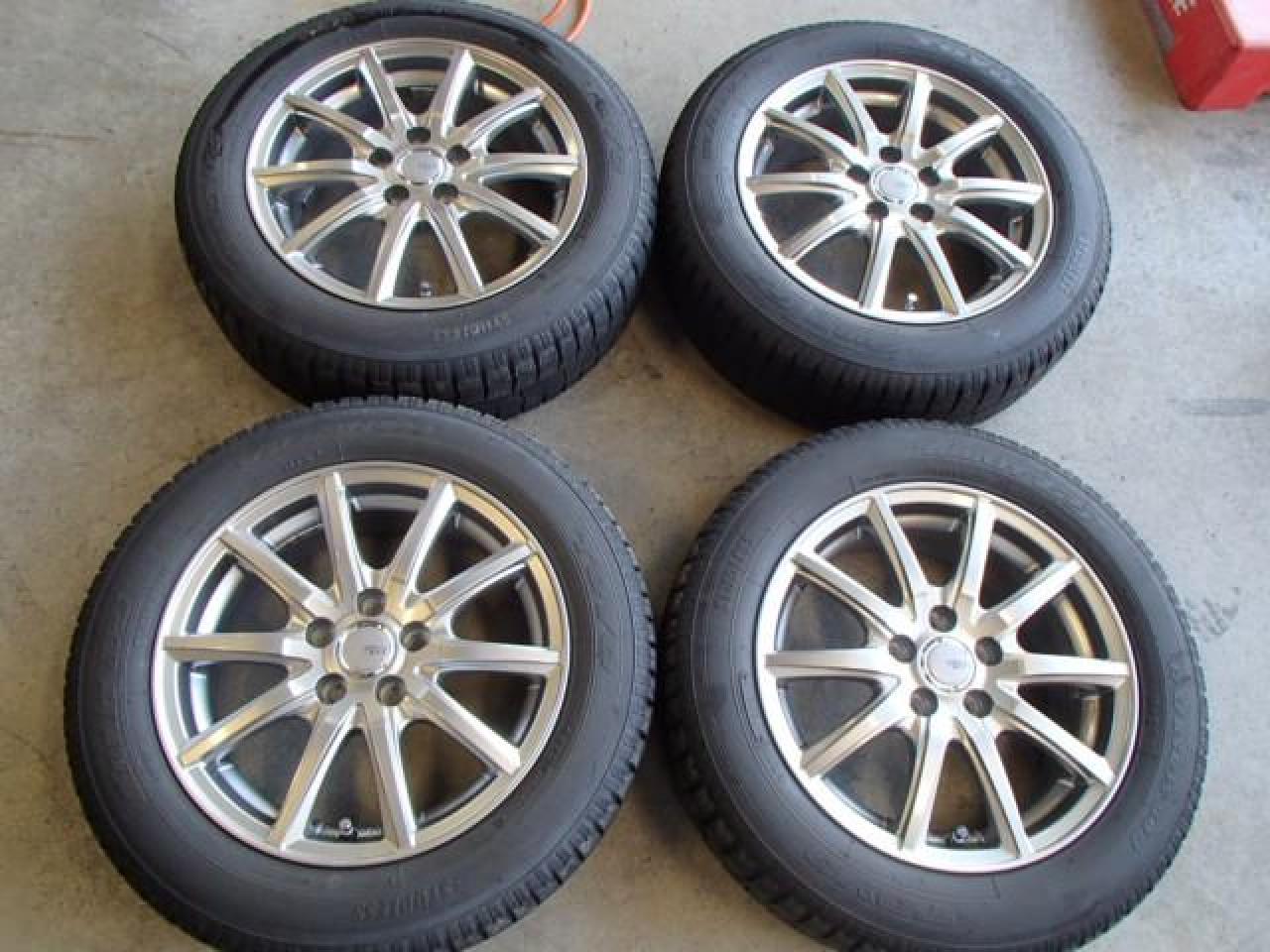 TOPY(トピー) SIBILLA(シビラ) GS-5 + TOYO(トーヨー) ガリットG5 | カー用品 スタッドレスタイヤホイールセット ...