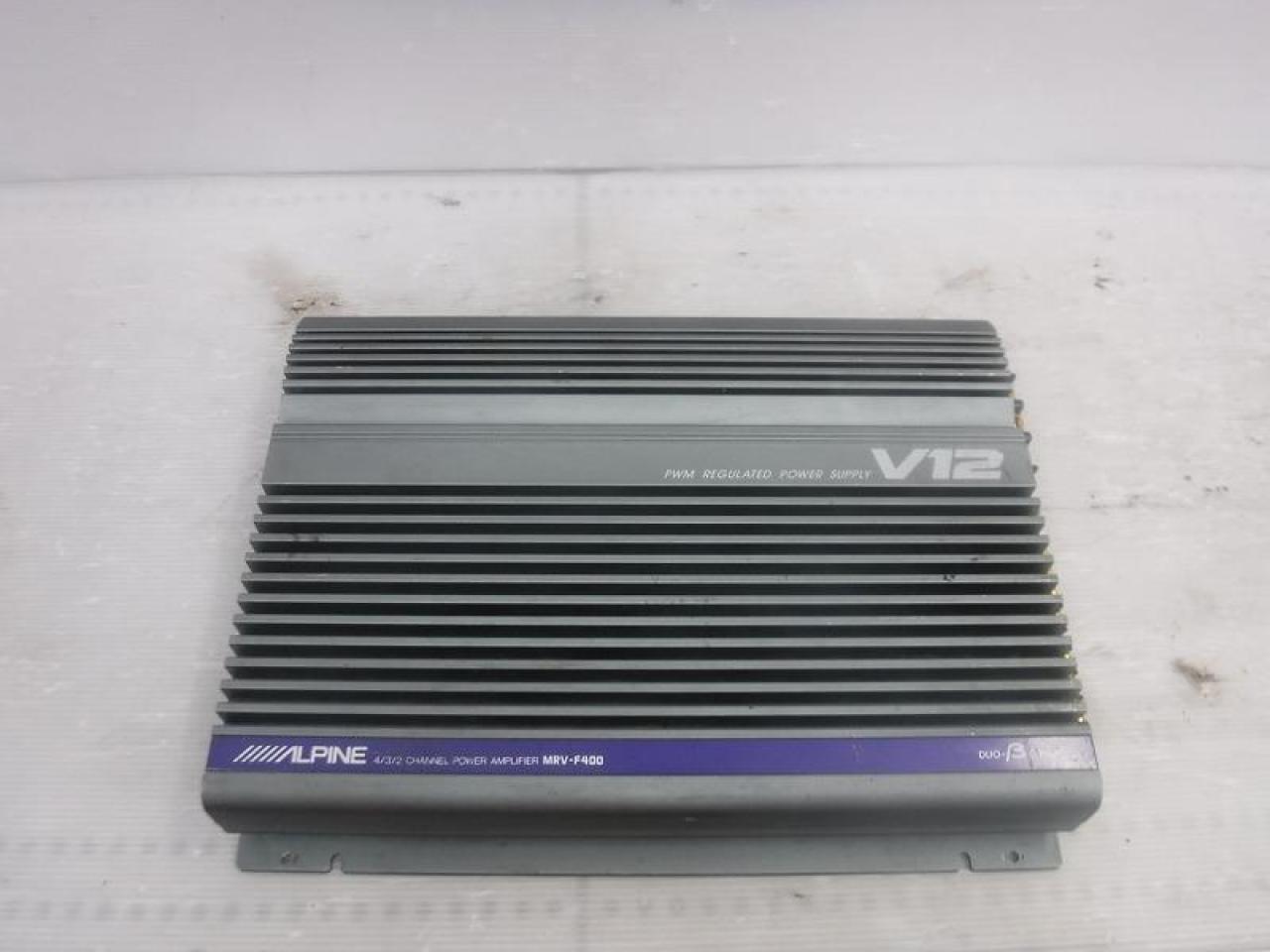 ALPINE MRV-F400 | カー用品 アンプを通販で購入する | 中古カー＆バイク用品の販売ならアップガレージ