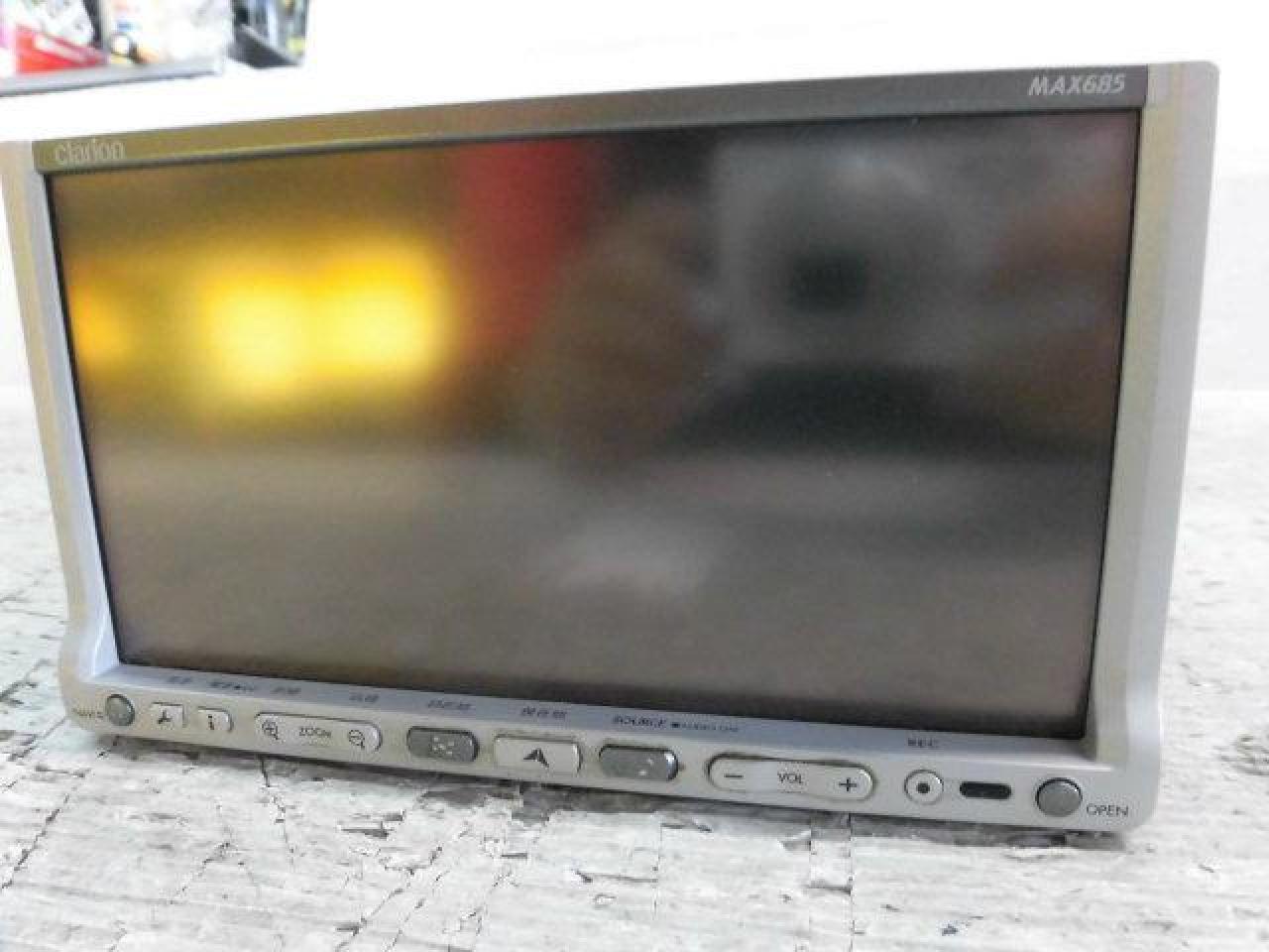 Clarion MAX685 【ワイド7型2DIN HDD/ワンセグ/DVD AV-Naviシステム 2008年モデル】 | 中古品 | アップガレージ 宇都宮店 | カー用品 カーナビ(非 ...