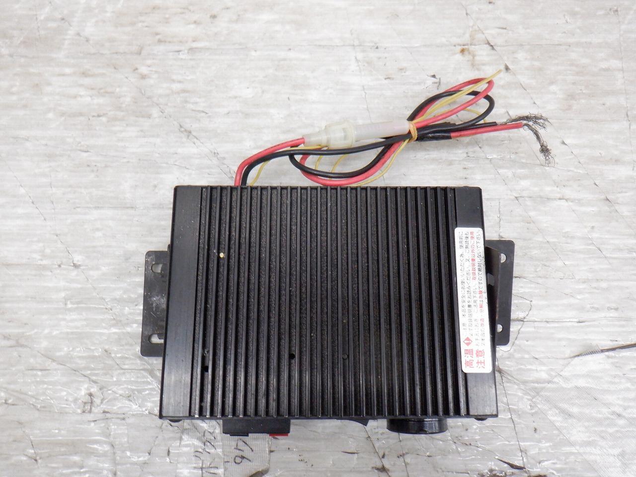 meltec DC-DCコンバーター 品番:DC-500 | カー用品 電装系 コンバーターを通販で購入する | 中古カー＆バイク用品の販売ならアップガレージ