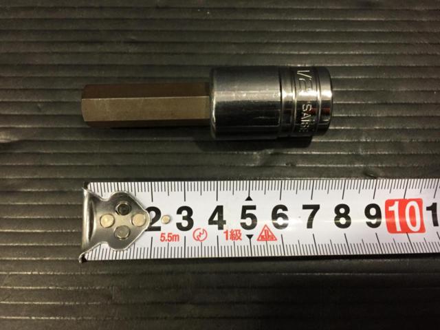 値下げしました!SNAP-ON スナップオン 12.7sq 1/2ヘックスソケット SA16E 六角レンチ ヘキサゴン | 中古品 | アップ ...