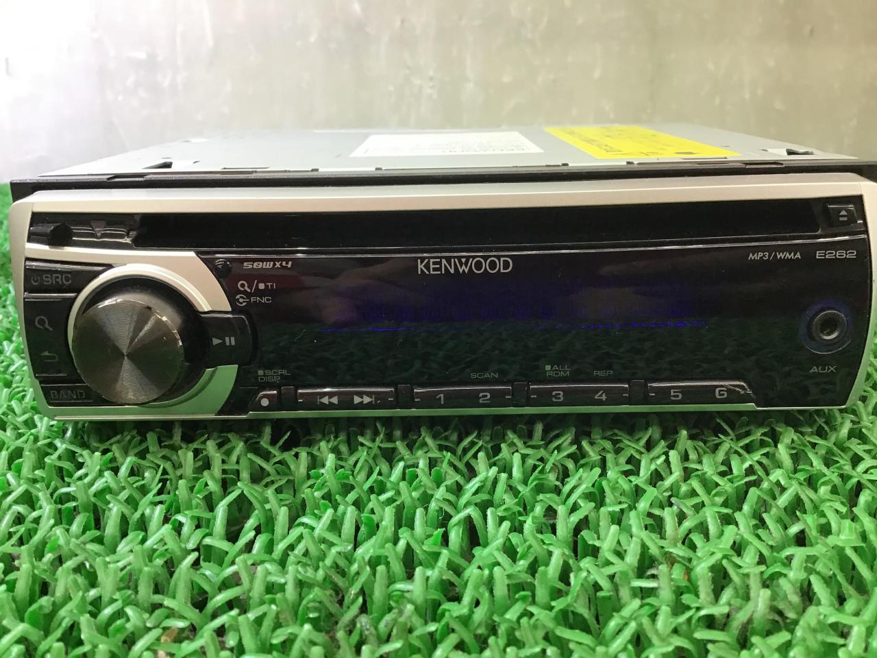 KENWOOD E262♪2010年モデル/CD-R/CD-RW/MP3/WMA再生/EQ機能搭載/フロントAUX搭載モデル♪ | 中古品 | アップガレージ 越谷店 | カー用品 ヘッド ...