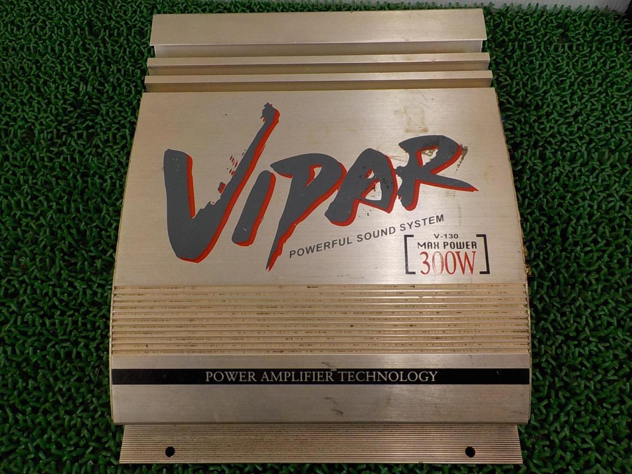 VIPAR V-130 | 中古品 | アップガレージ 東村山店 | カー用品 アンプを通販で購入する | 中古カー＆バイク用品の販売なら ...