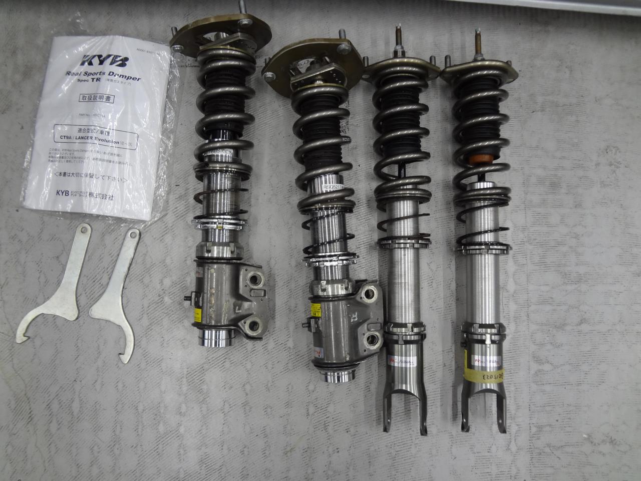 KYB Real SPORTS Damper Spec TR | 中古品 | アップガレージ 岡崎宇頭店 | カー用品 足まわり 車高調を通販で購入する | 中古カー＆バイク用品の販売なら ...