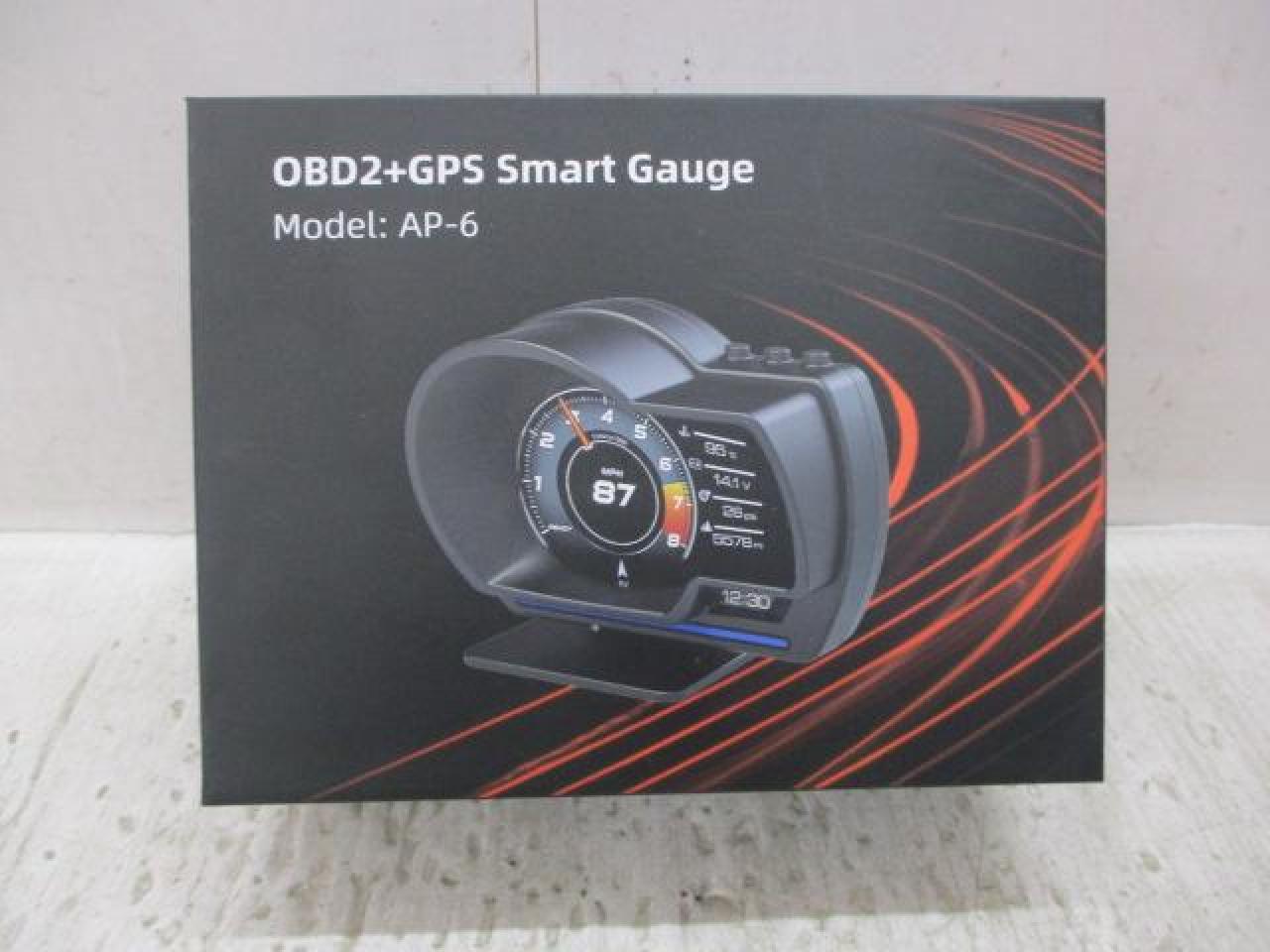 OBD2 + GPS Smart Gauge AP-6 | 中古品 | アップガレージ 盛岡インター店 | カー用品 メーター系 メーターを通販で購入する | 中古カー＆バイク用品の販売なら ...